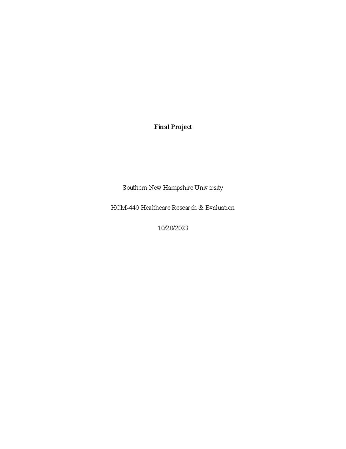 HCM 440 Final Project: Evaluating AI Effectiveness in Diagnostic ...