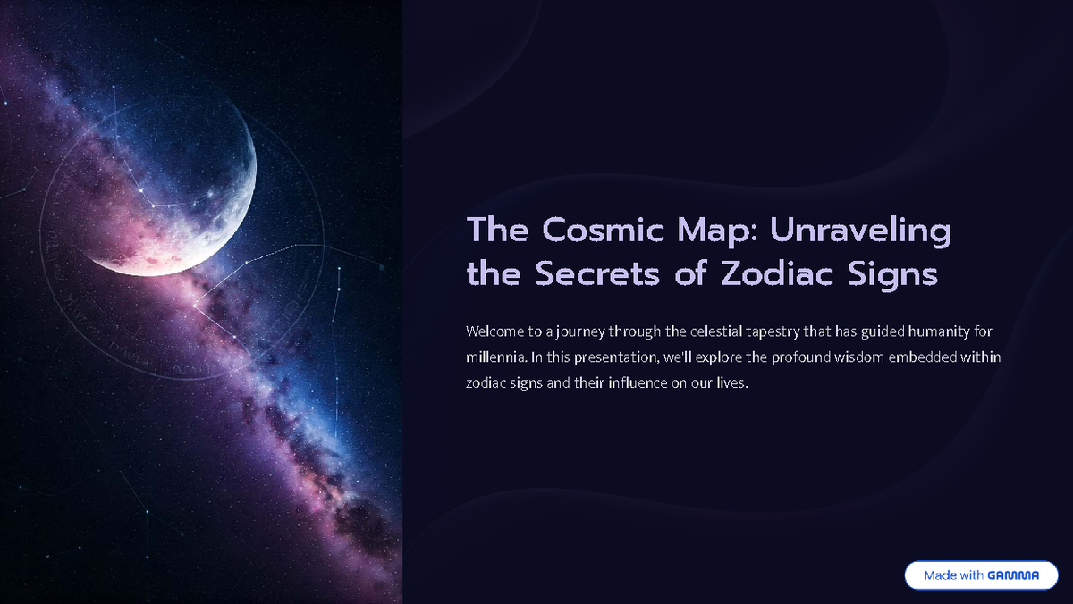 Zodiac Signs Unveiled: A Cosmic Map of Astrology Insights - Studocu