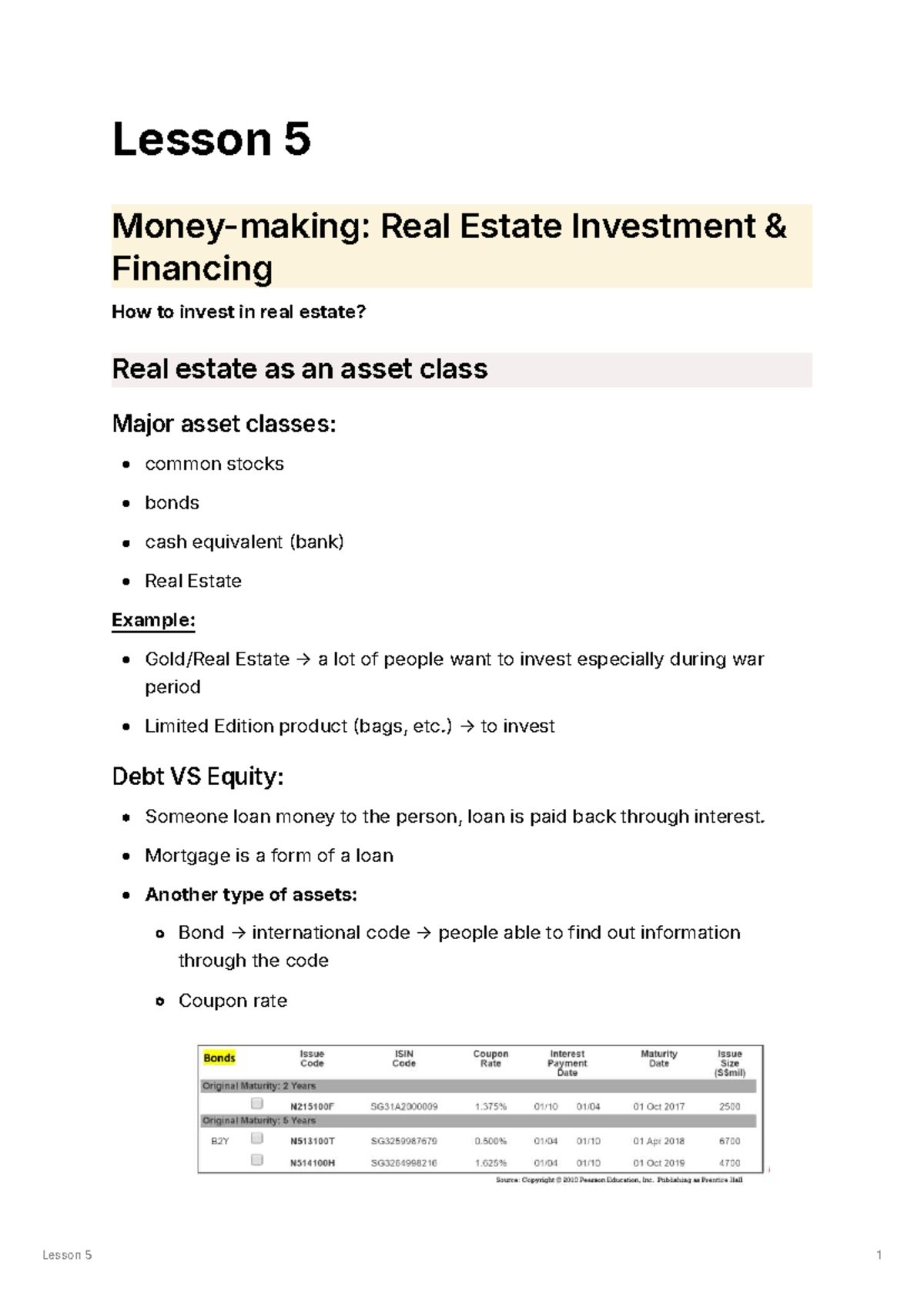 Lesson 5: Real Estate Investment Financing Strategies and Insights ...