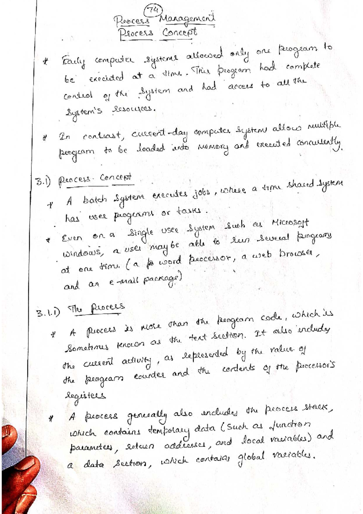 OS Module 2: Process Management Concepts and Techniques - Studocu