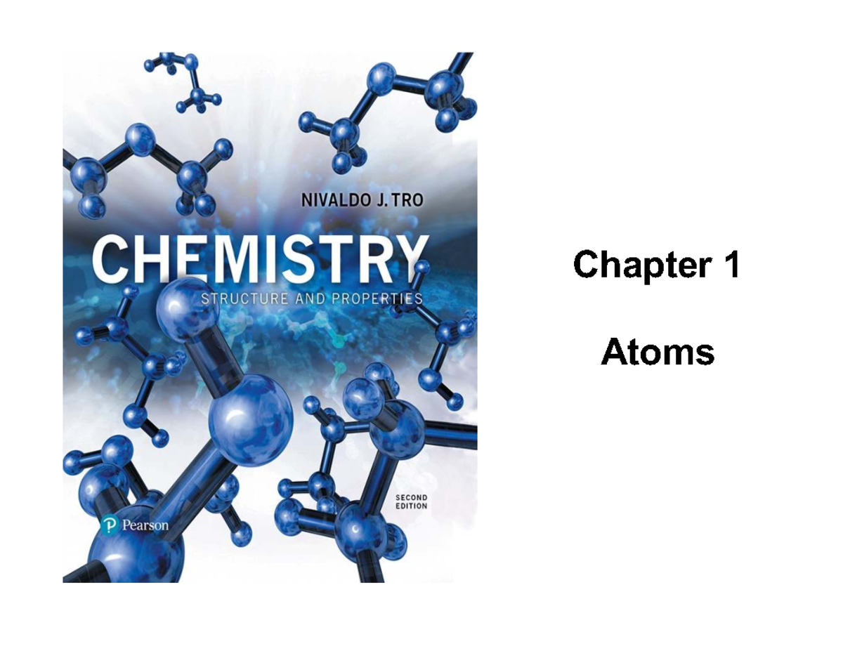 Chapter 1: Understanding Atomic Structure - Models & Particles - Studocu