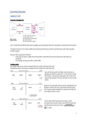 Chapter 1 test bank financial management - Financial Management ...