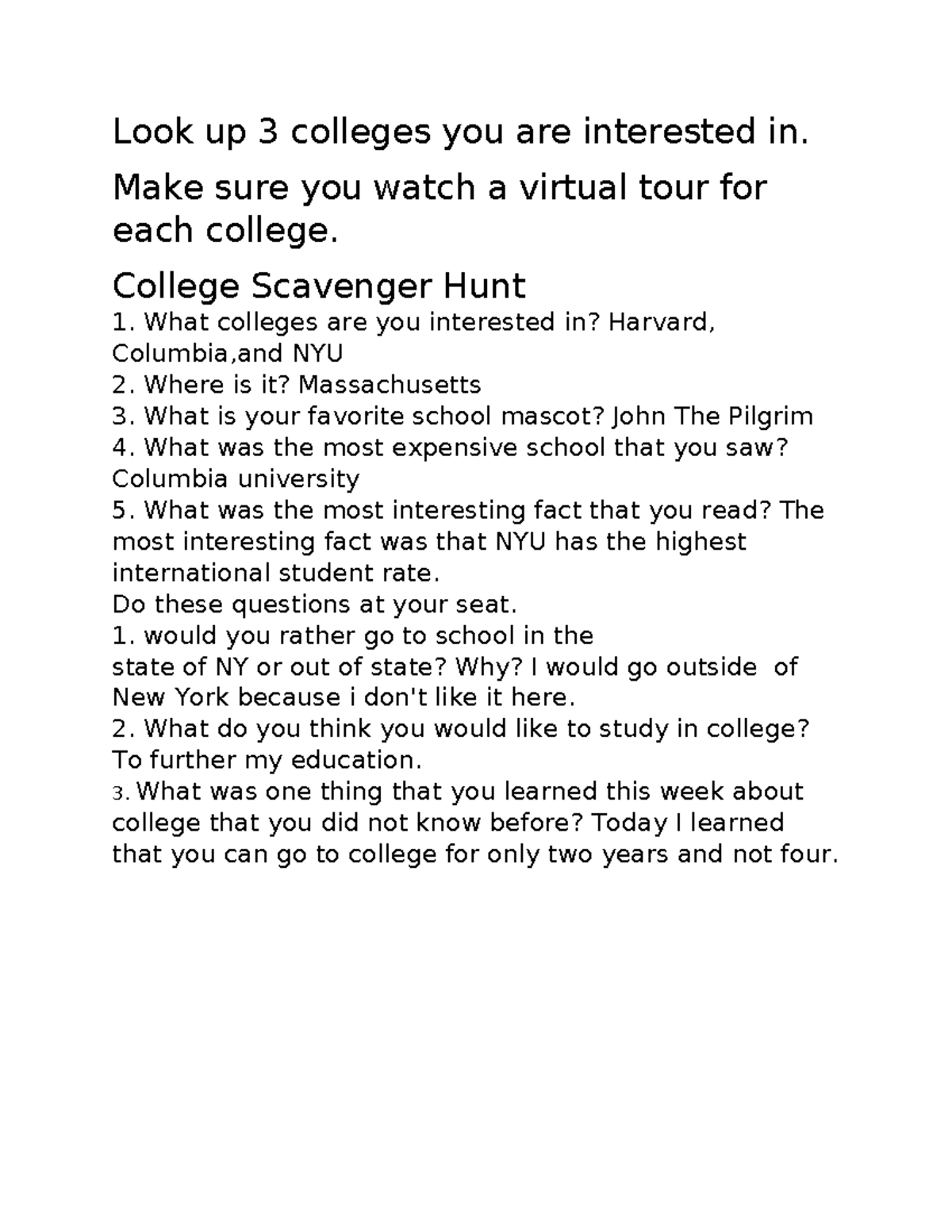 College Research: Virtual Tours & Insights on Harvard, Columbia, NYU ...