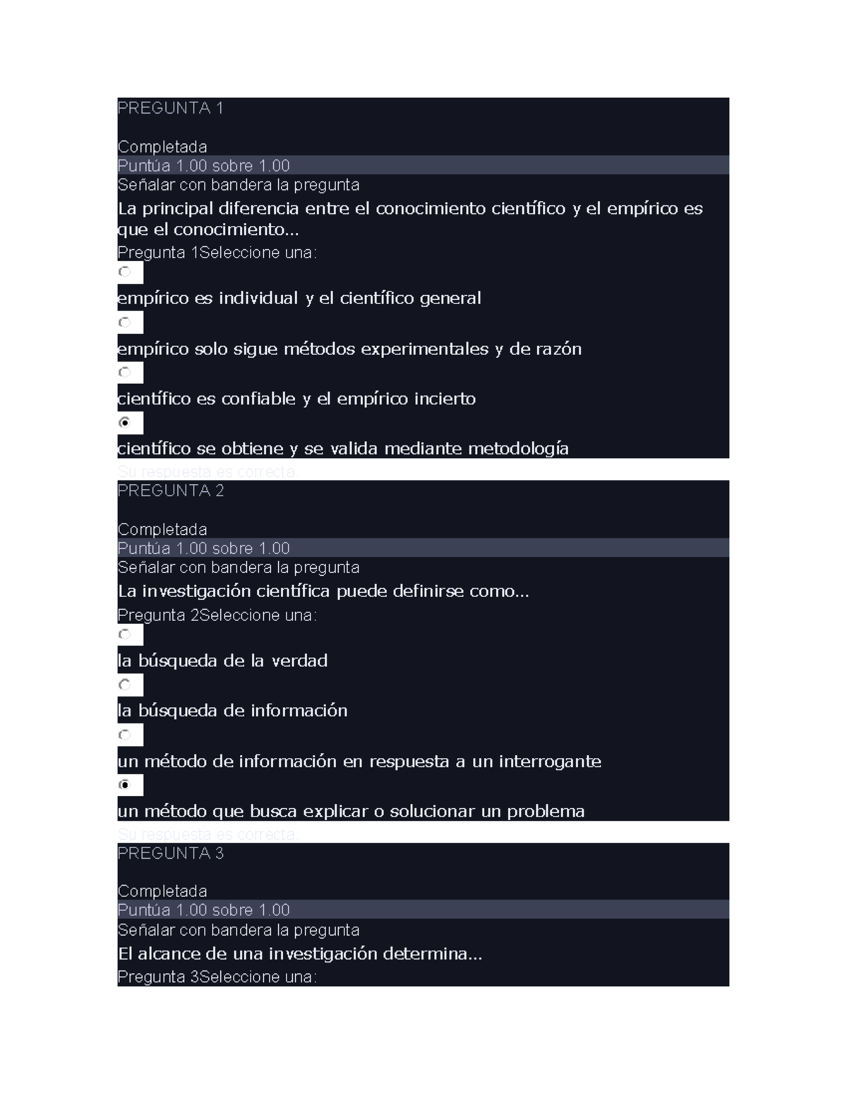 Examen Módulo 1: Preguntas y Respuestas sobre Metodología Científica - Studocu