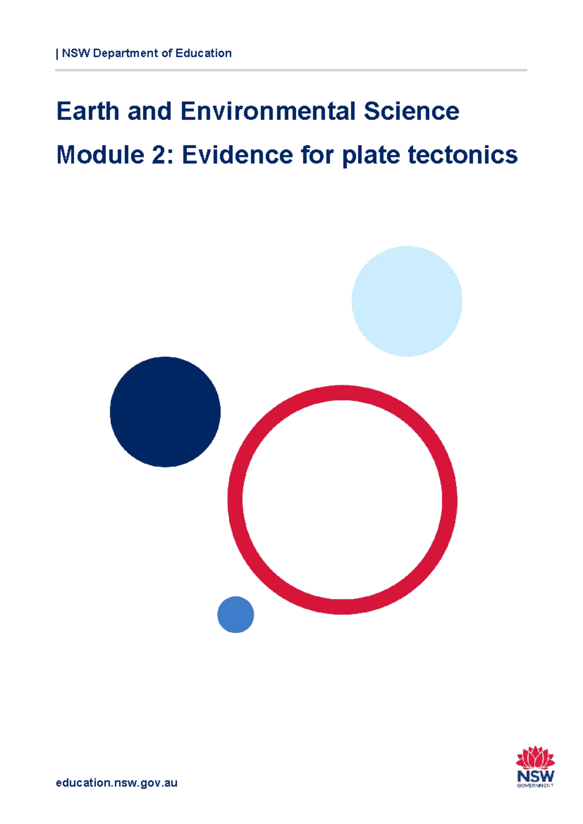 NSW EES Module 2: Evidence for Plate Tectonics Activities Guide - Studocu