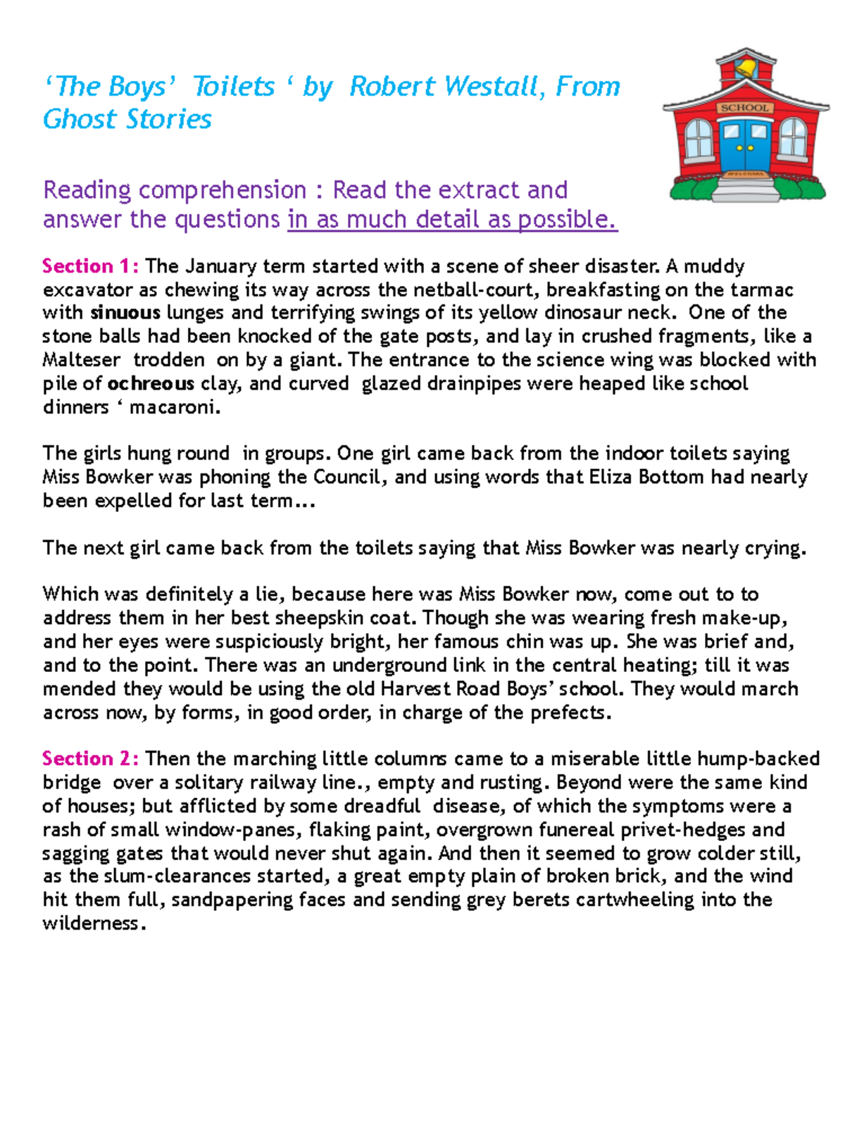 "ENG 101 Final Exam: Comprehension Tasks & Literary Analysis" - Studocu