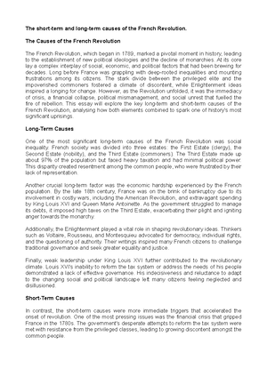 History essay - Grade: 10 - Further Education and Training - Studocu