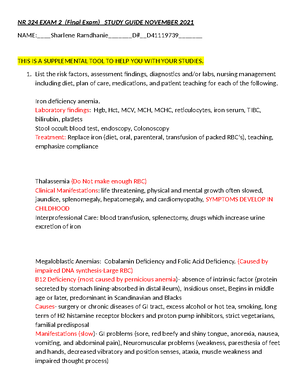 [Solved] For each assessment finding click to specify if the finding is - Adult Health I (NR-324 ...