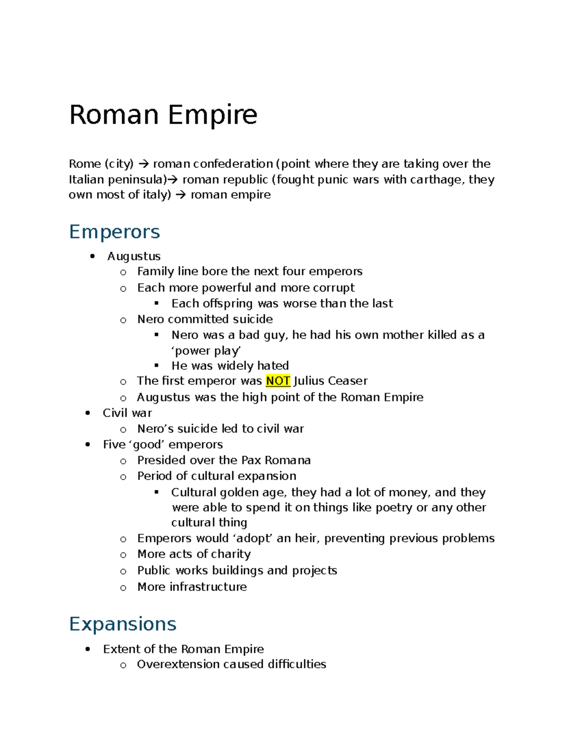 Roman Empire Overview: Key Emperors, Society, and Culture - Roman ...