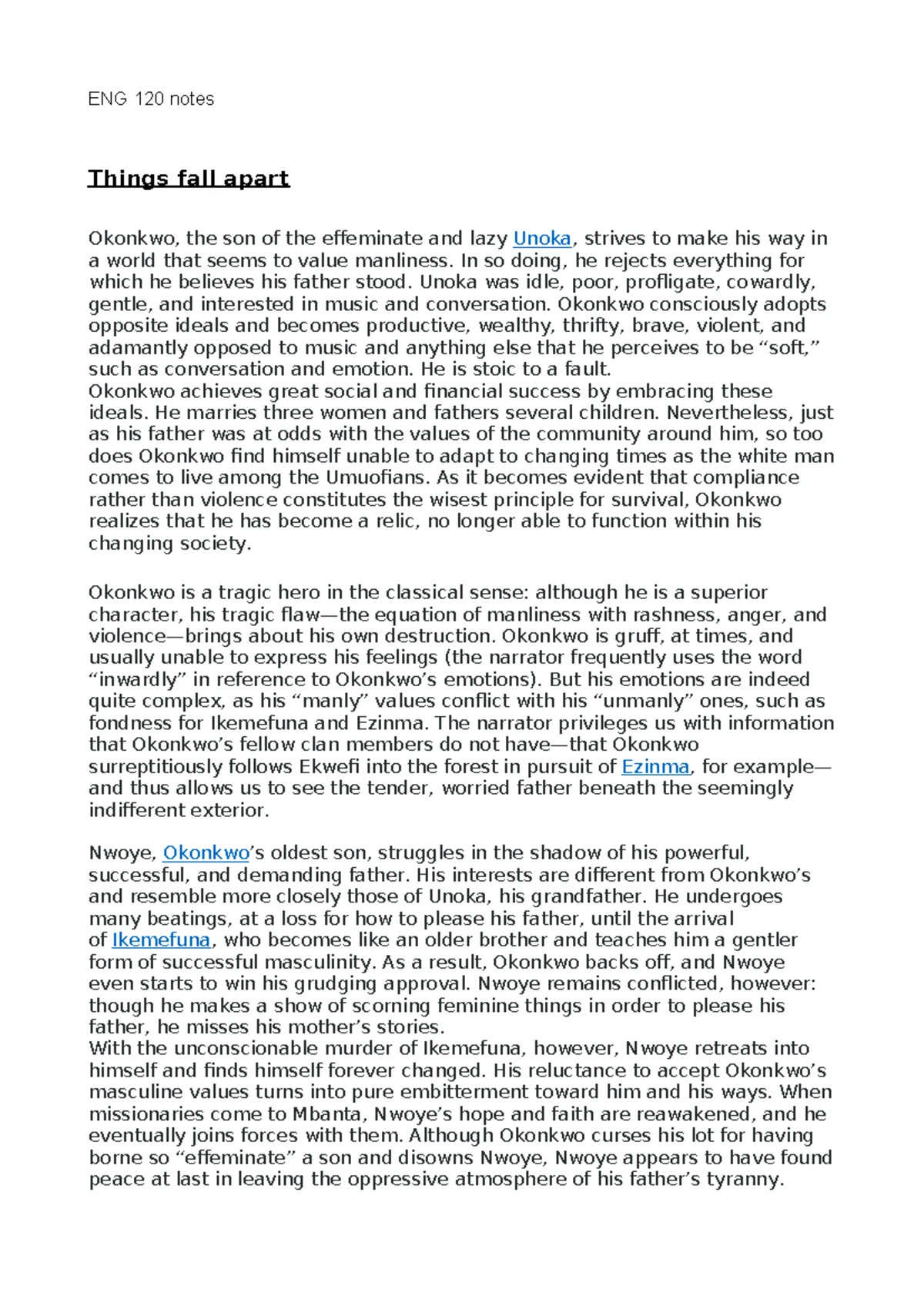 Eng HL Paper 1 Study Guide - ENGLISH HOME LANGUAGE: PAPER 1 Question 1 ...