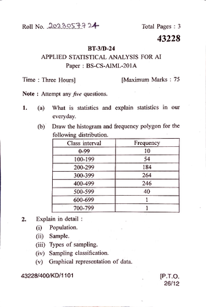 AIML Math Notes: Understanding Statistics in Medicine & Social Science ...