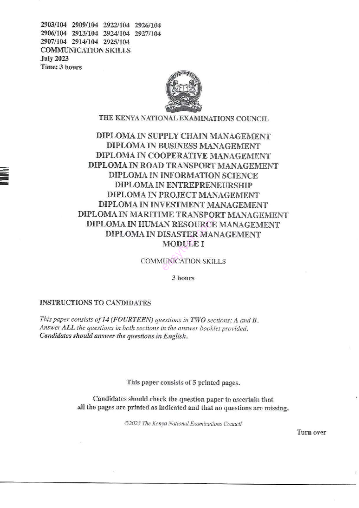 Communication - Information technology - Studocu