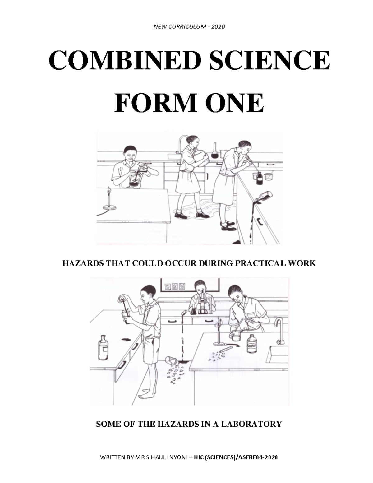 Form 1 Combined Science Notes: Lab Safety, Cells, Nutrition & More ...
