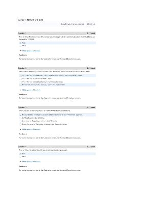 Module 5-3 quiz - Helpful study guide - Attempt Score 20 25 Overall ...