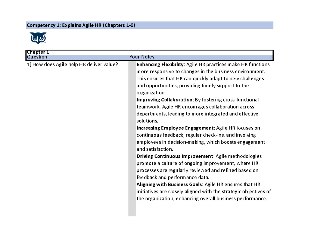 Retake Quiz 1-3 Analysis and Responses for D080 Module - Studocu
