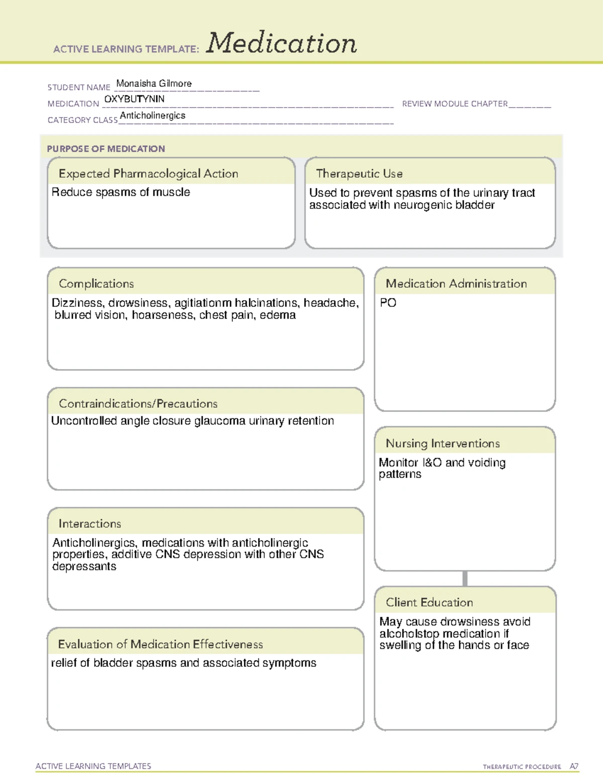 Active learning template: Clotrimazole medication review module - Studocu