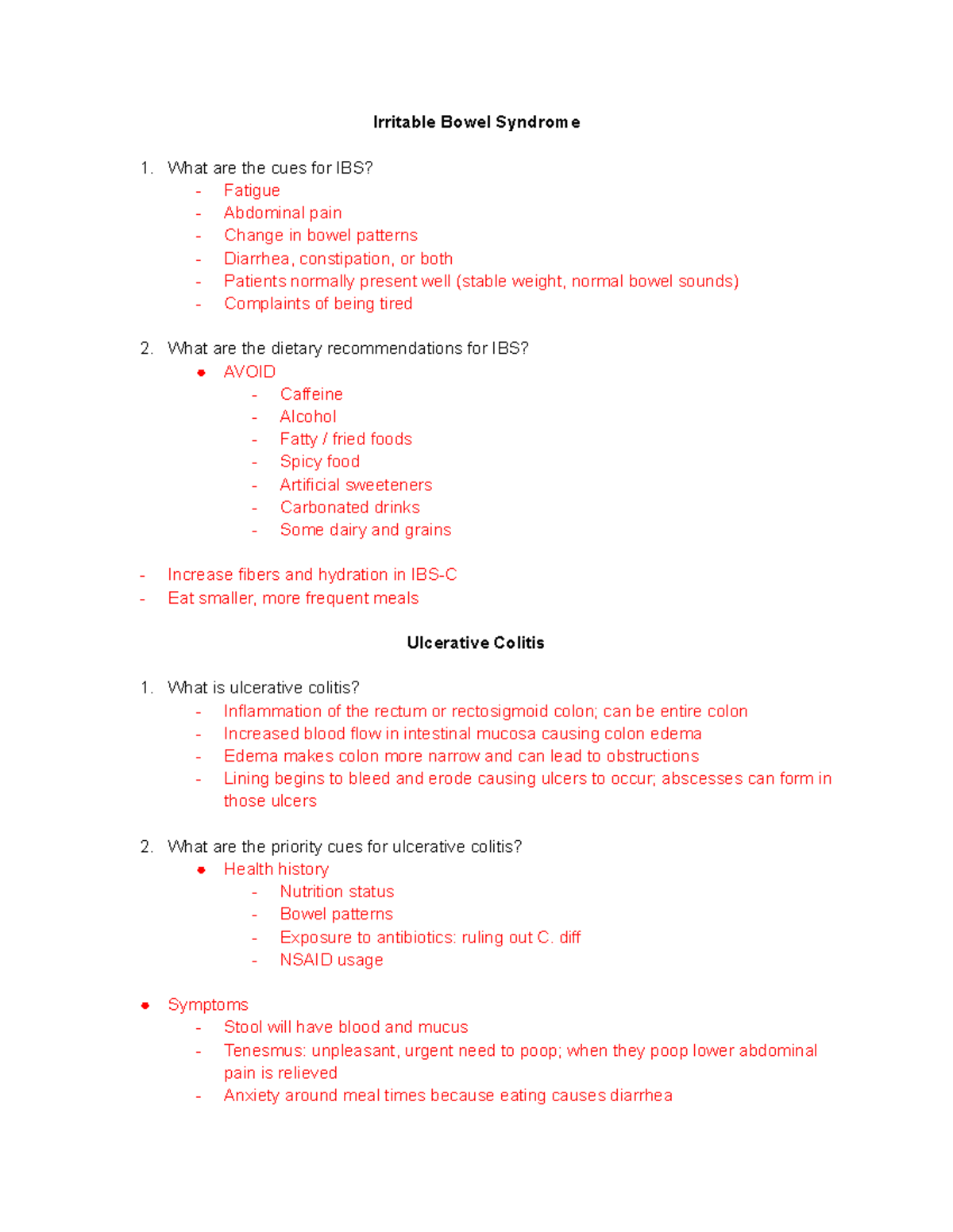 Adult 2 Study Guide: Meds for GI Disorders & Nursing Interventions ...