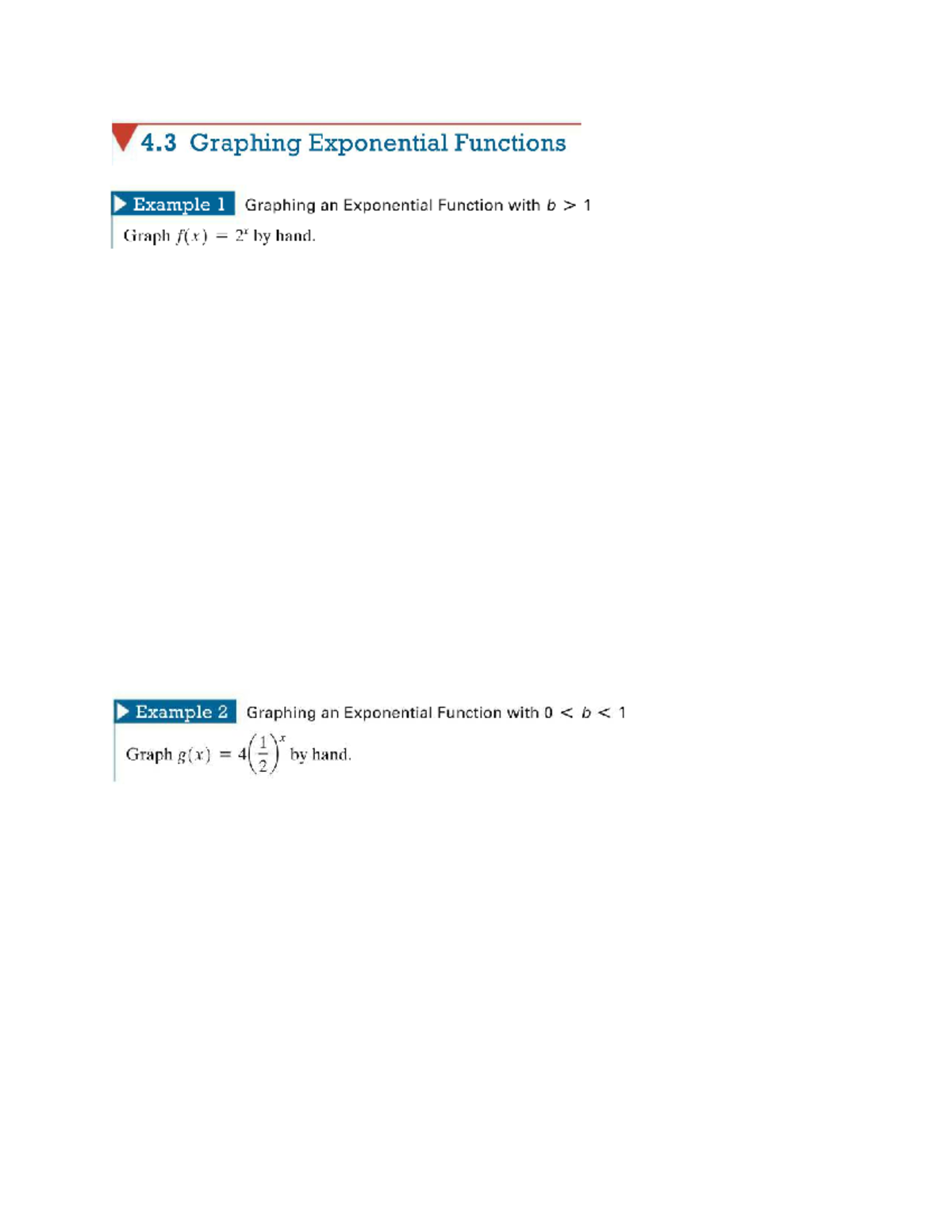Graphing Exponential Functions: Examples & Properties (MATH 1140) - Studocu