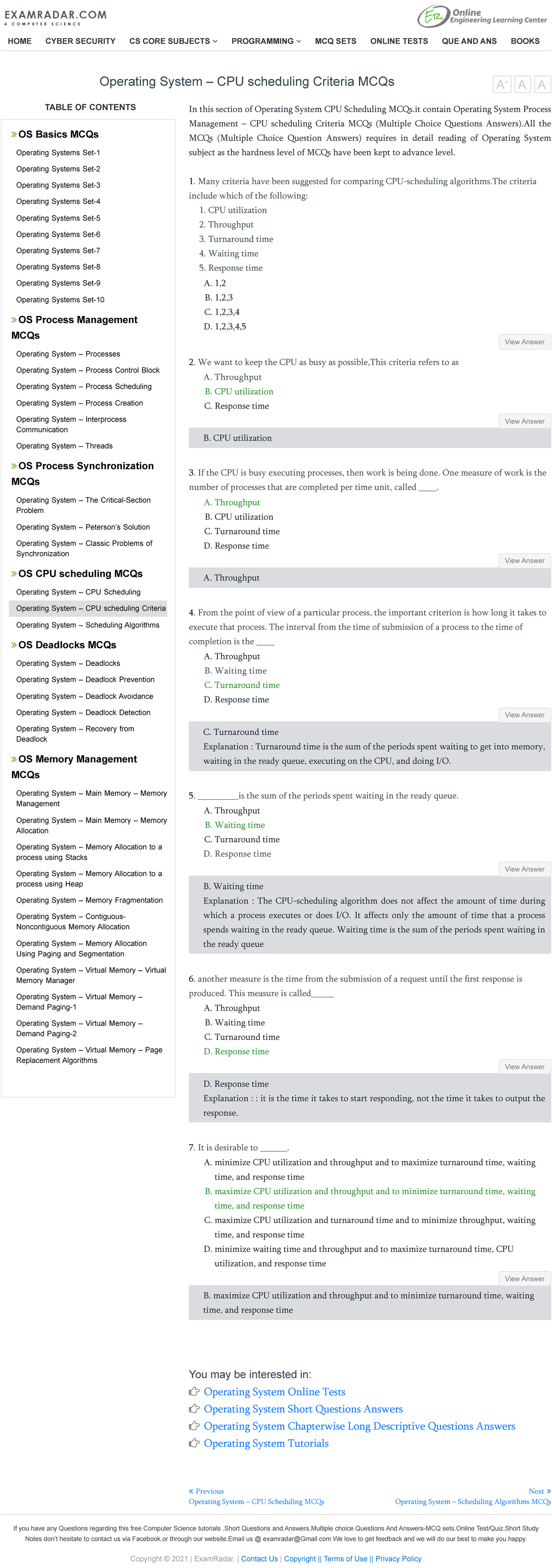 operating system lecture note - Operating System – CPU scheduling ...