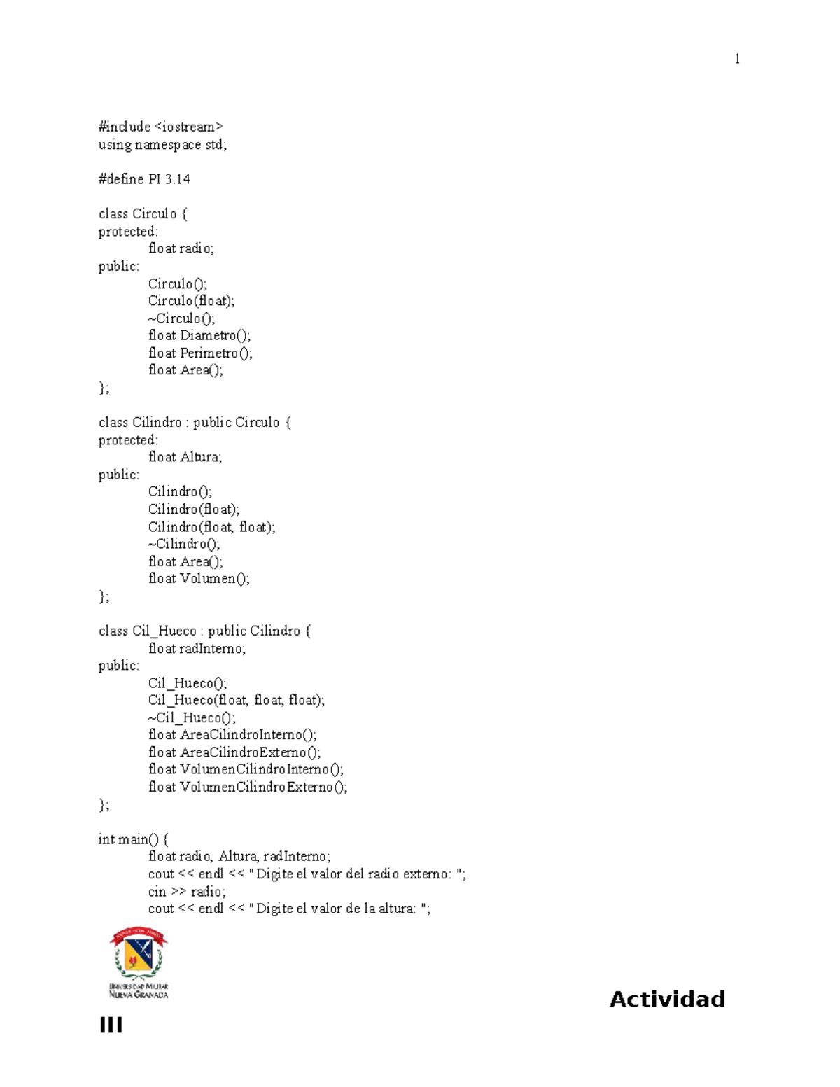 Actividad Nro 3 - EJERCICIOS EN ZINJAI VOLUMENES DE CILINDROS Y OTRAS FIGURAS GEOMETRICAS - # ...