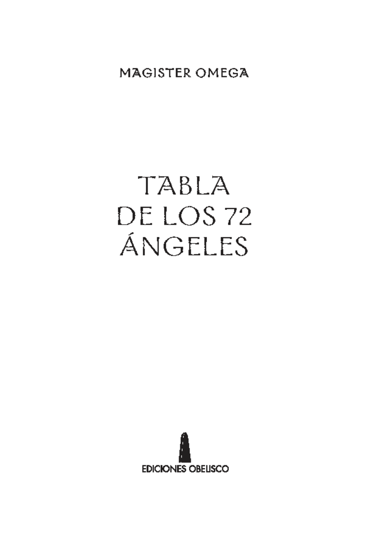 Tabla de los 72 Ángeles: Guía Esotérica y Cabalística - Studocu