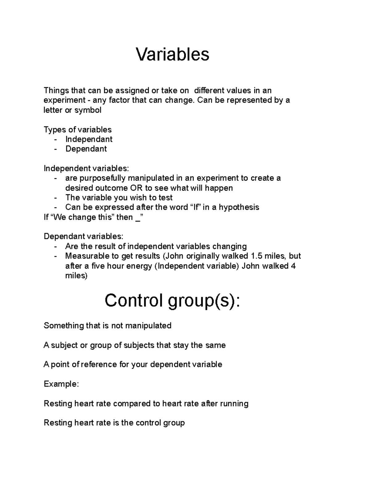 Variables Controls And Constants Variables Things That Can Be Assigned Or Take On Different