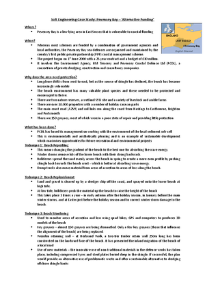 Holderness Coastal Management - Easington Easington Case Study ...