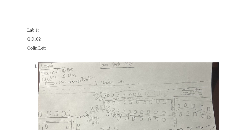 Lab 1: GG102 Mapping Neighborhood Landmarks and Accuracy Analysis - Studocu