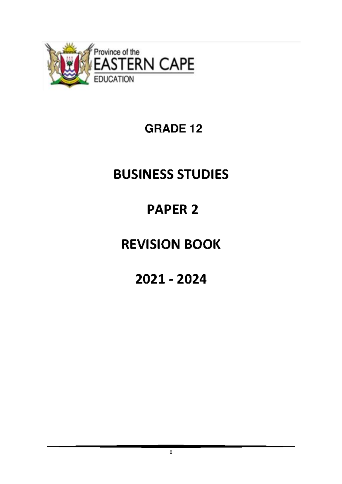 BSTD Gr 12 P2 Revision Guide: Essential Resources for 2021-2024 - Studocu