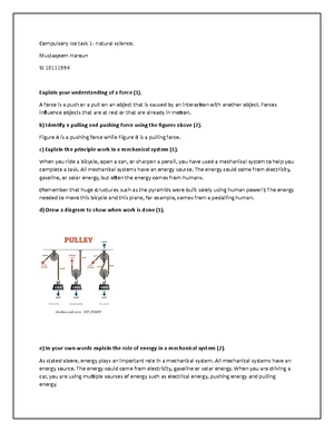 GR 7 TECH MINI PAT Project TERM 3 - TECHNOLOGY GRADE 7 MINI PAT PROJECT ...