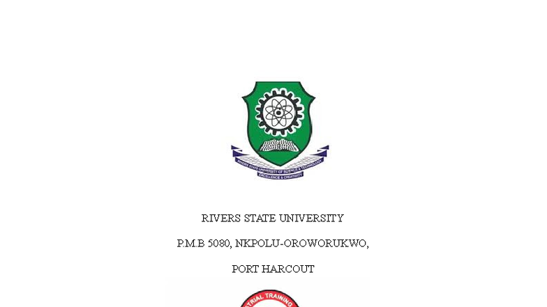 SIWES Technical Report: Human Physiology at RSUTH (2025) - Studocu