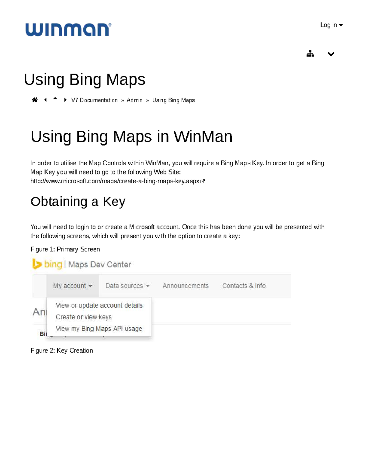 WinMan Integration with Bing Maps V7 Documentation - Studocu