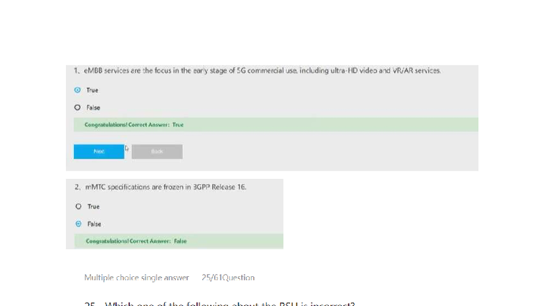 5G Technologies Overview and Key Concepts - Doc1 - Studocu