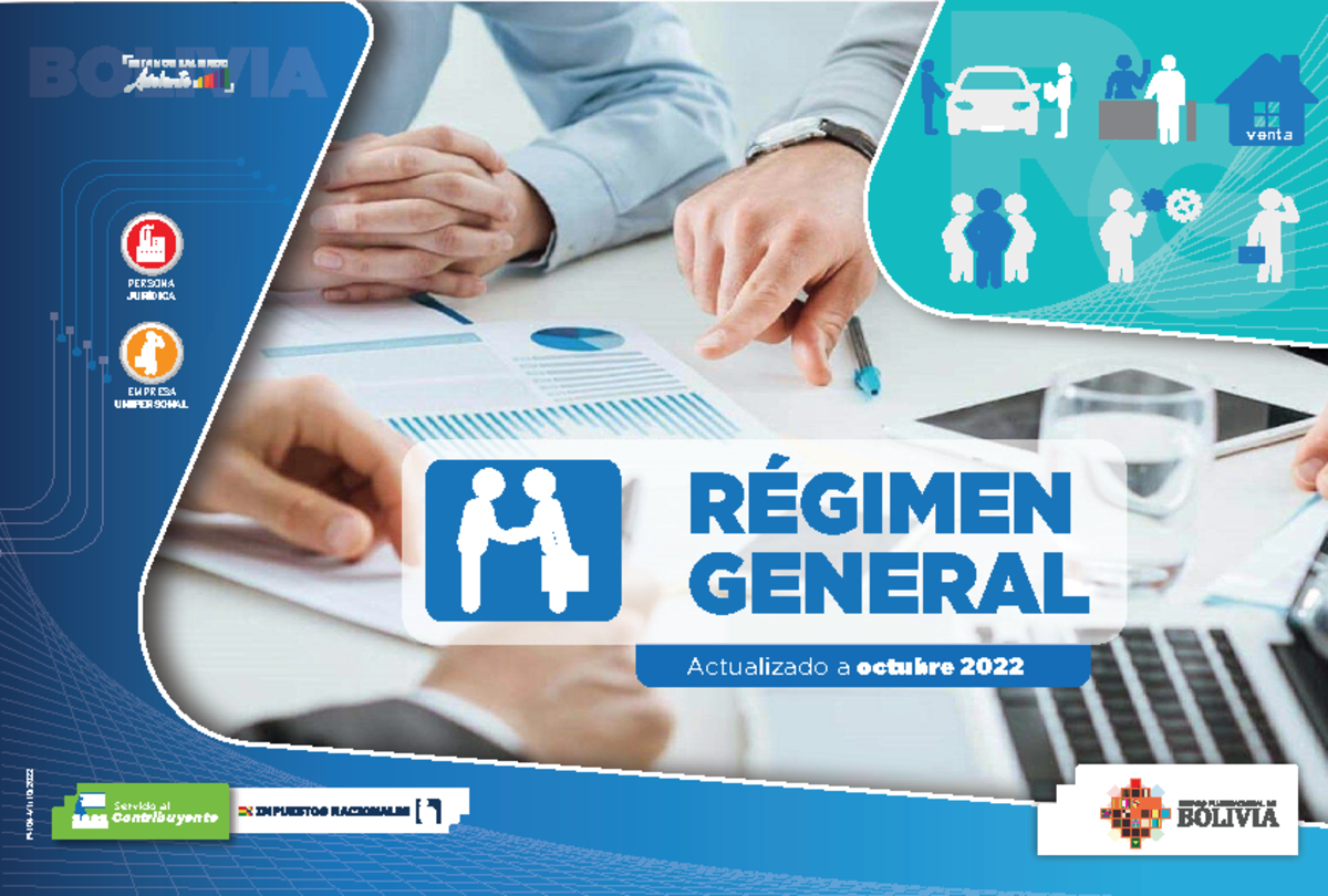 RG Venta: Persona Jurídica y Empresa Unipersonal - Régimen General 2022 ...