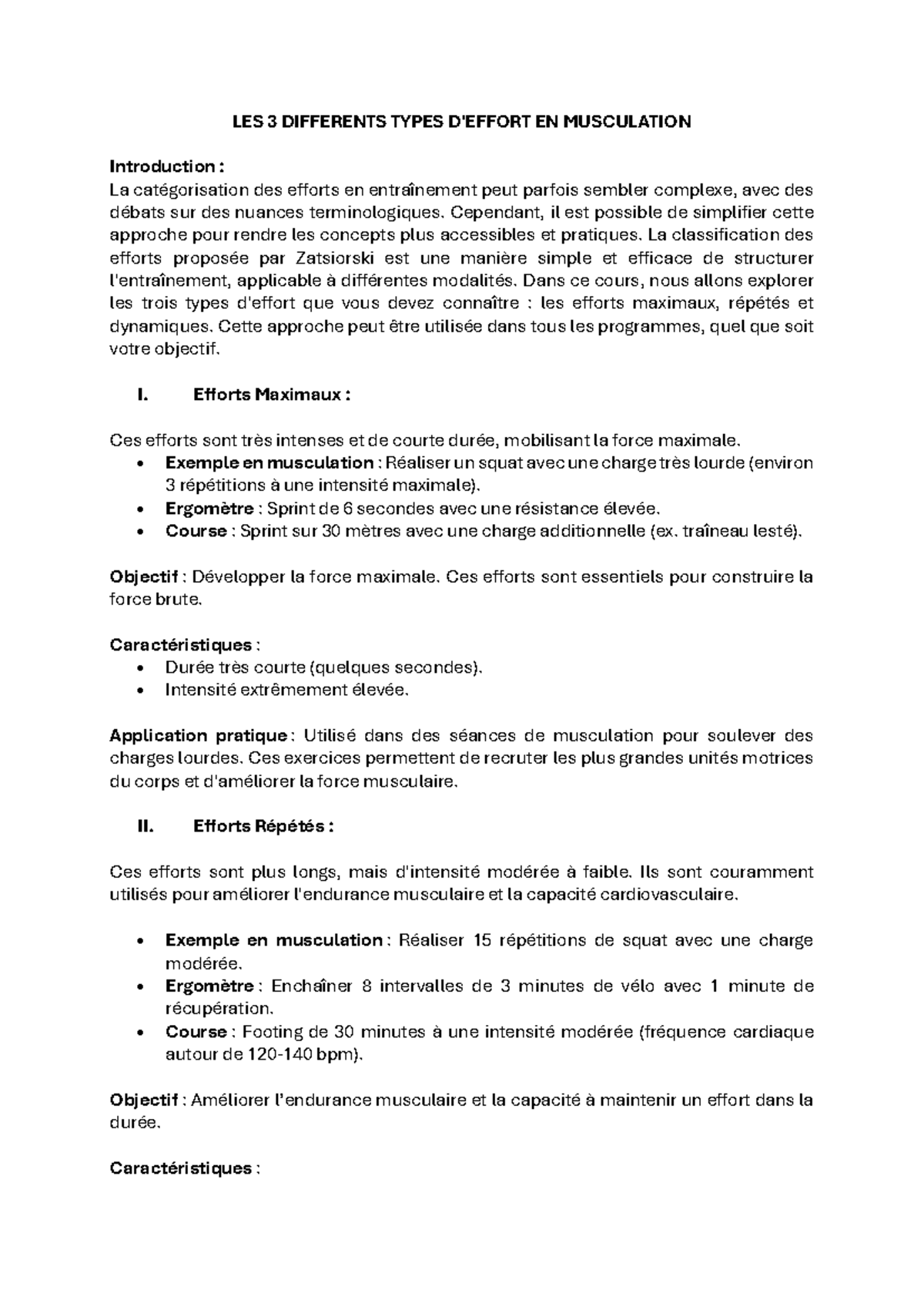 LES 3 TYPES D'EFFORT EN MUSCULATION : GUIDE COMPRÉHENSIF DES TECHNIQUES ...