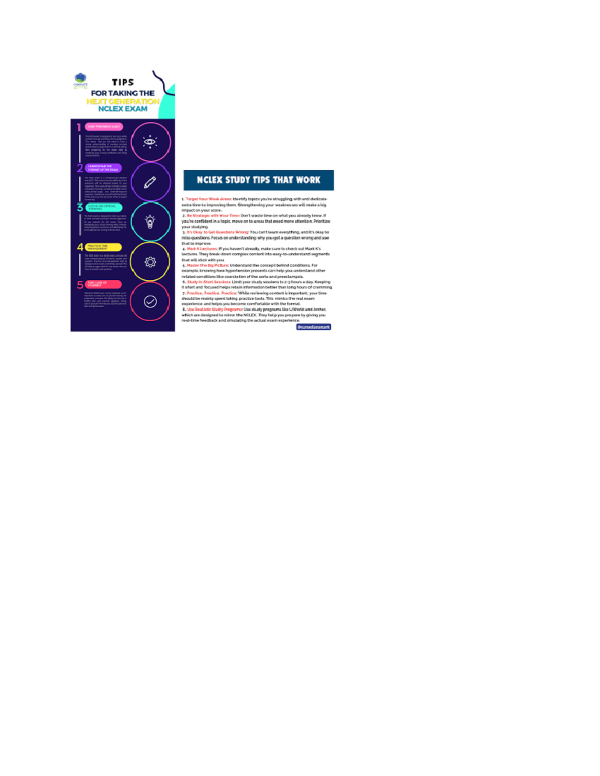 NCLEX Exam Study Tips: Strategies for Success (Document 421) - Studocu