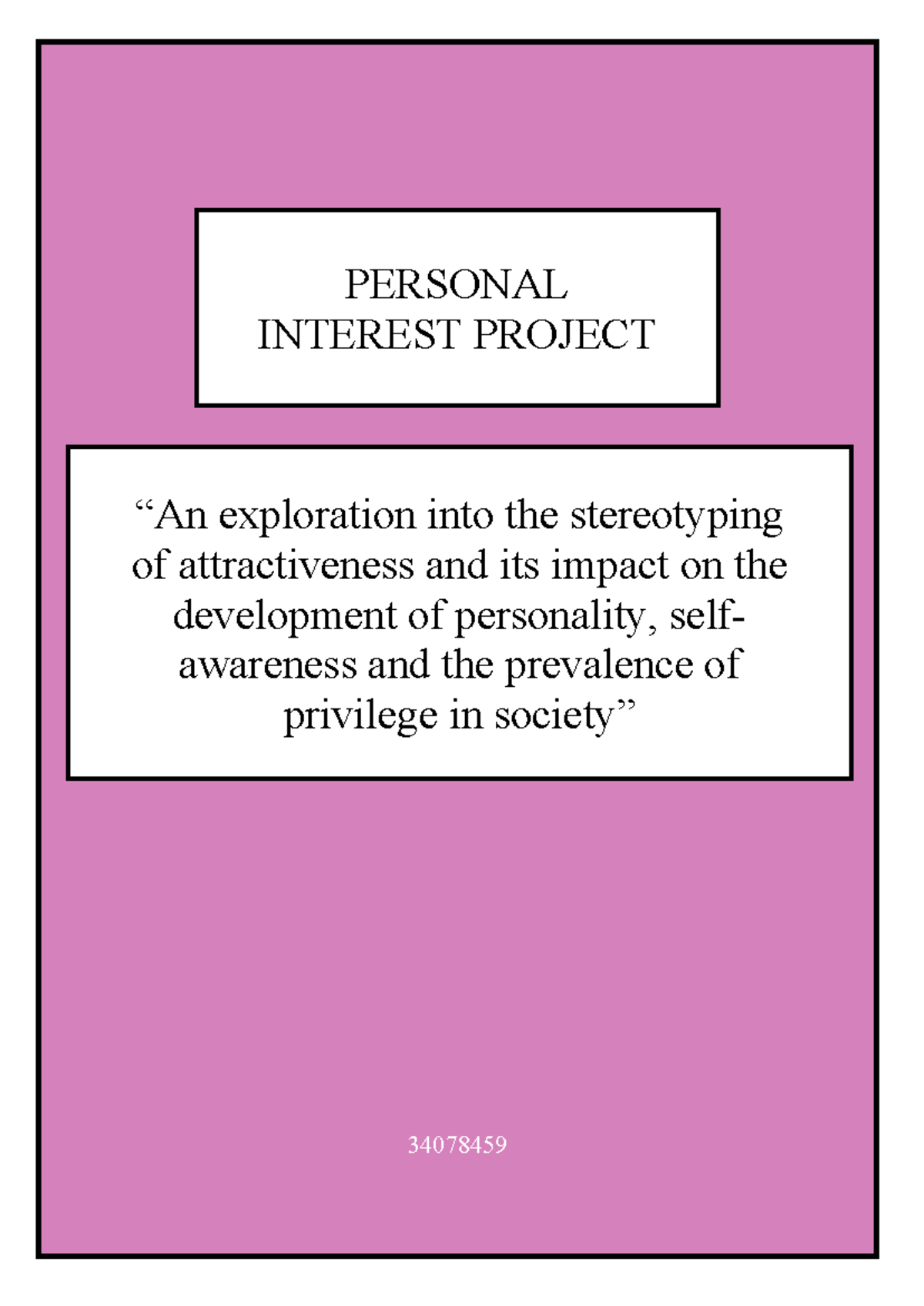 Personal Interest Project 2021: Stereotyping Attractiveness and ...
