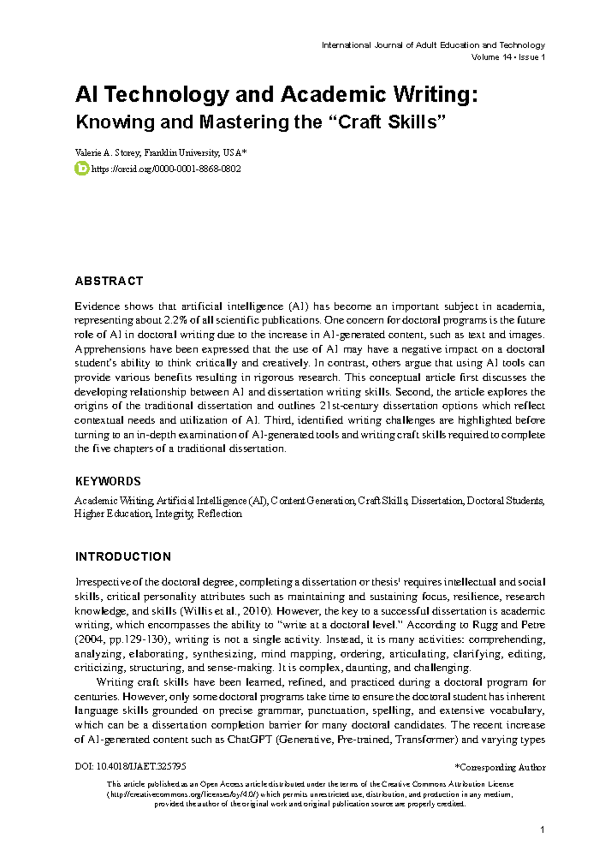 AI Technology and Academic Writing: Mastering Dissertation Skills - Studocu