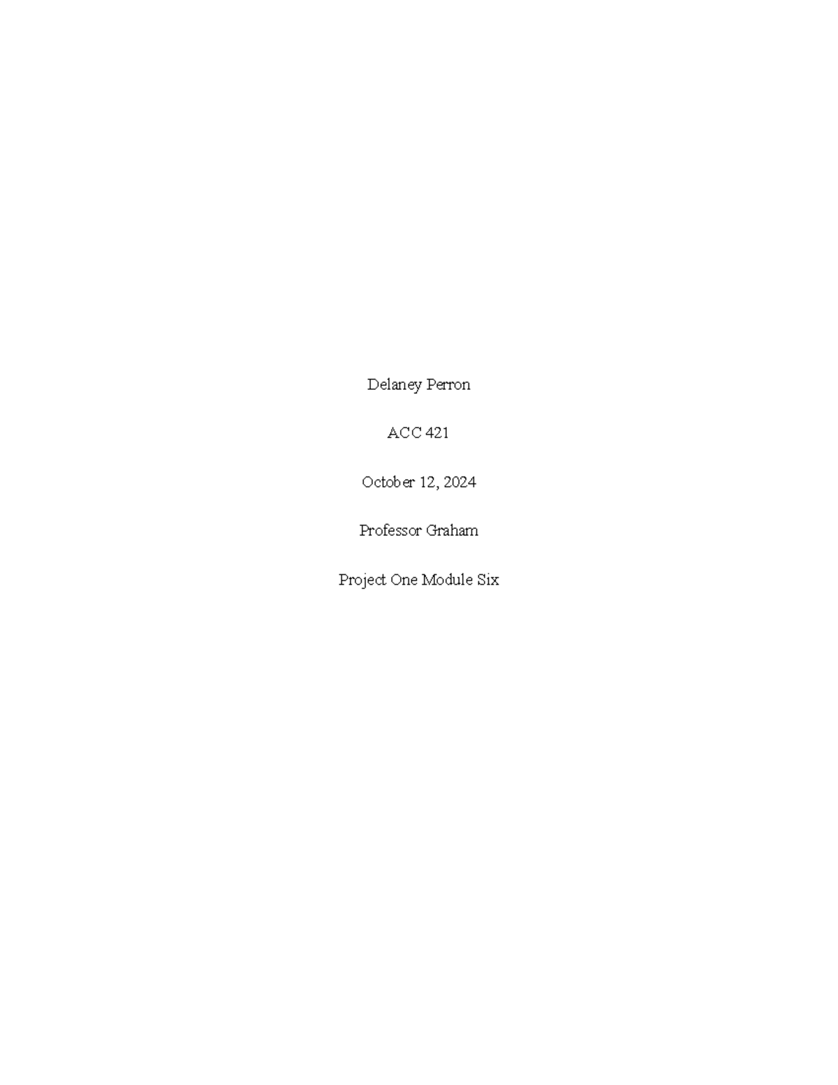 ACC 421 Project One: Analyzing Fraud Cases & Internal Control Failures ...