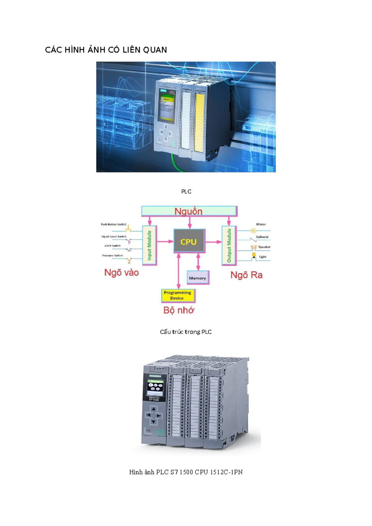 Nhap - tài liệu nháp ảo - PLC và SCADA - CÁC HÌNH ẢNH CÓ LIÊN QUAN PLC ...