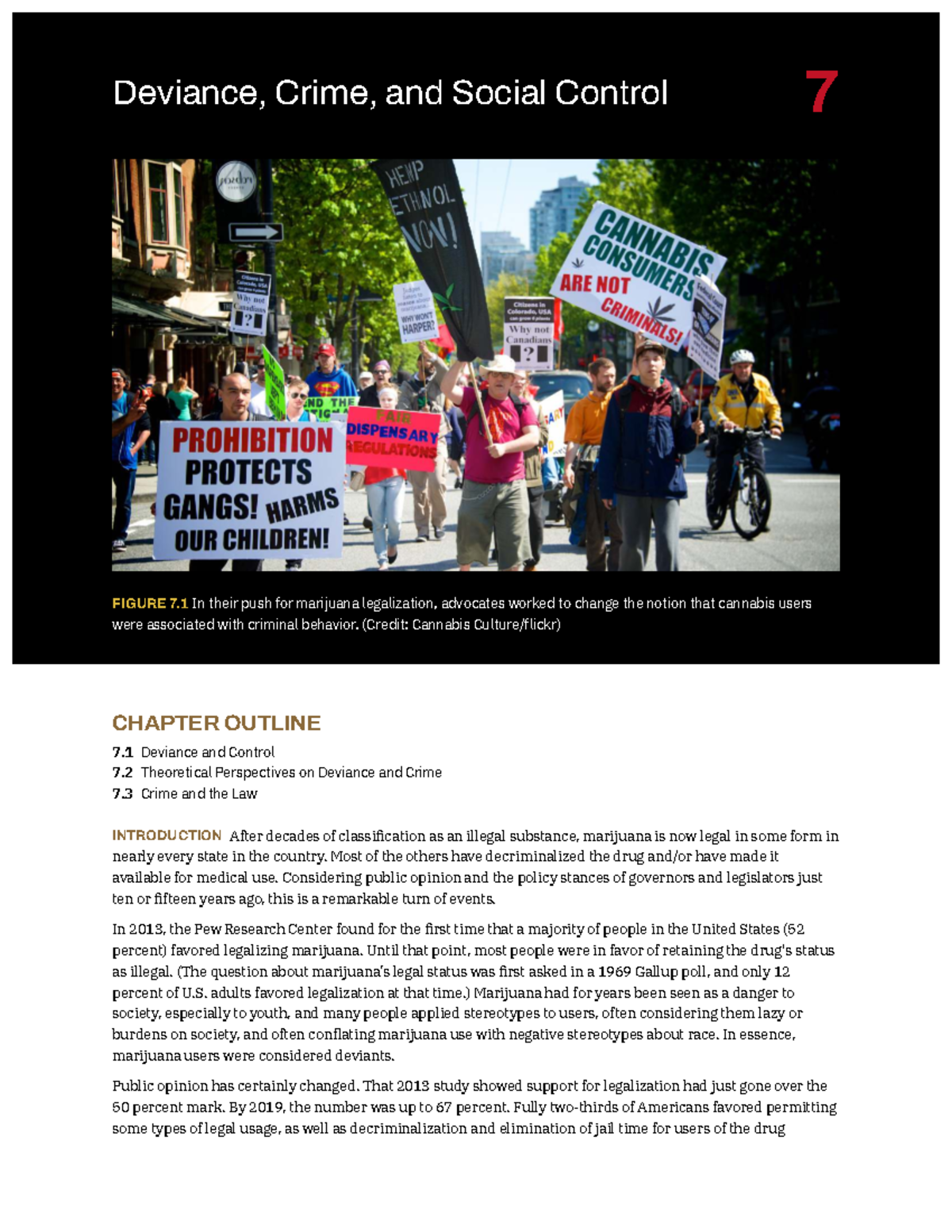 Deviance, Crime, and Social Control: A Sociological Perspective ...