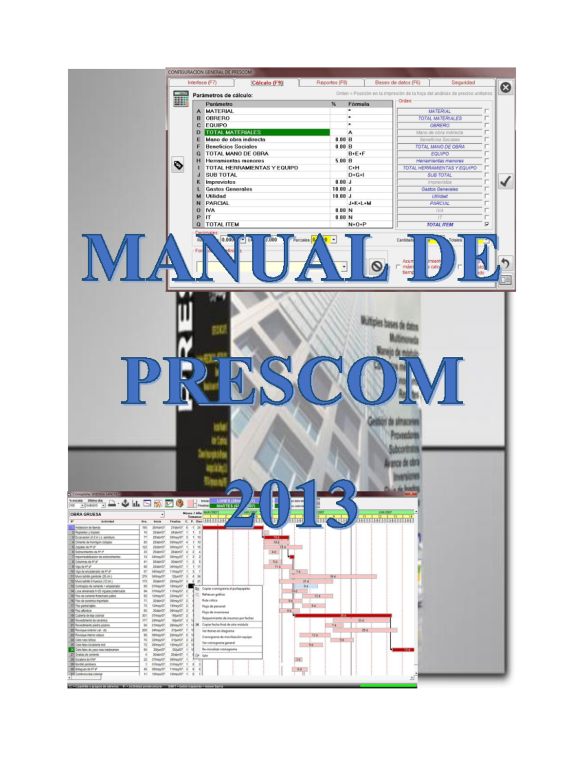 Guía Completa de Uso y Revisión de PRESCOM 2013 - Studocu