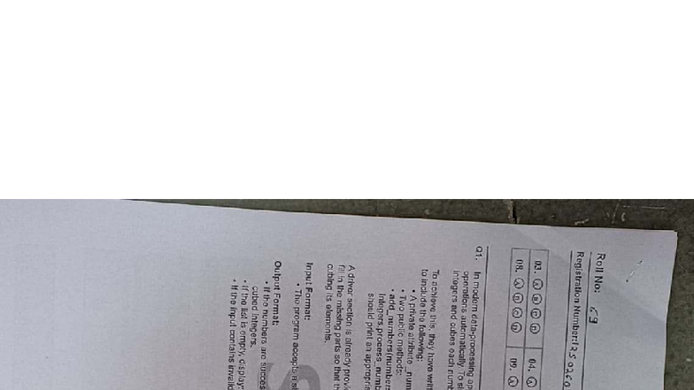 INT108 Python Program: CubeListManager Class Implementation - Studocu