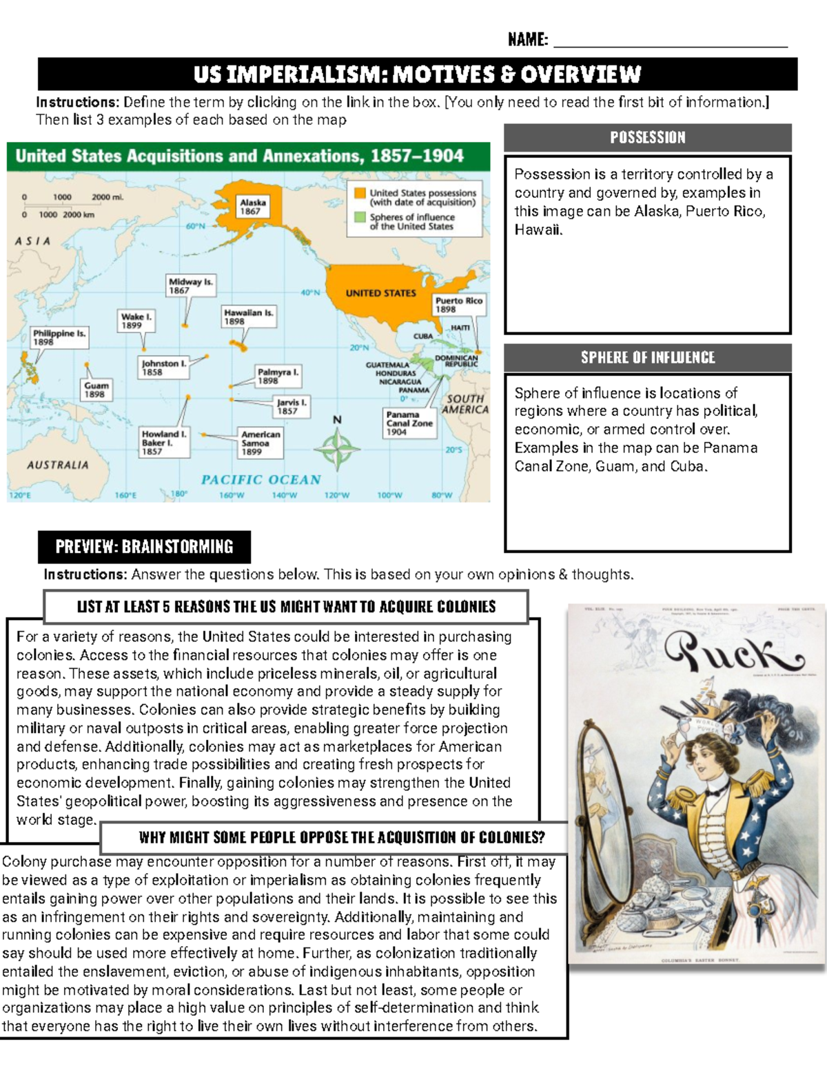 Vashist Dhanani - US Imperialism Packet - 17662733 - US IMPERIALISM ...