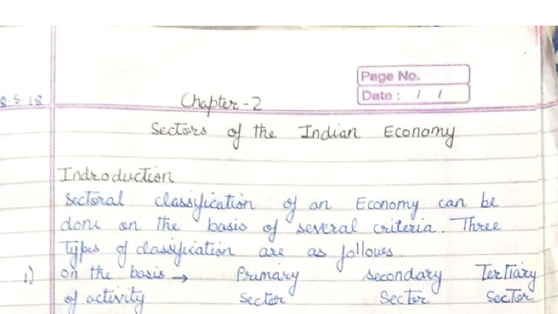 Class 10 Chapter 2 Economics Study Notes - Studocu