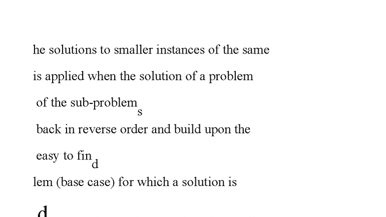 Recursion in DSA: Understanding Factorials and Algorithms - Studocu