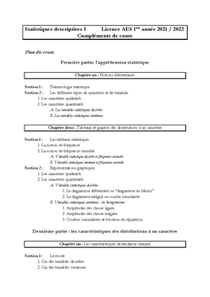 Cours d'Économie : Les grands courants de la pensée économique ...