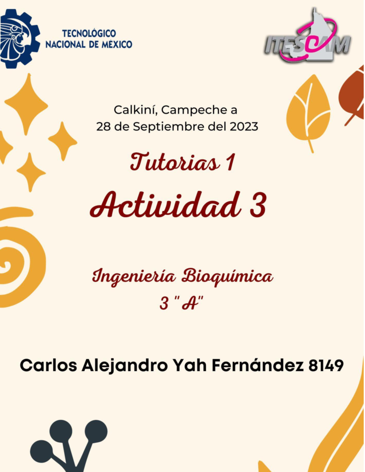 3.- Modelo Itescam ( Sistema DE Calificaciones) - Introducción: Optar ...