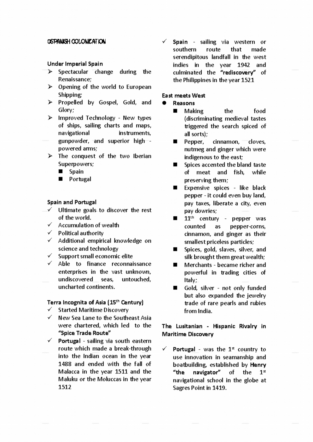 Lesson 3 - Spanish Colonization - 0 SPANISHCOLONIZATION Under Imperial ...