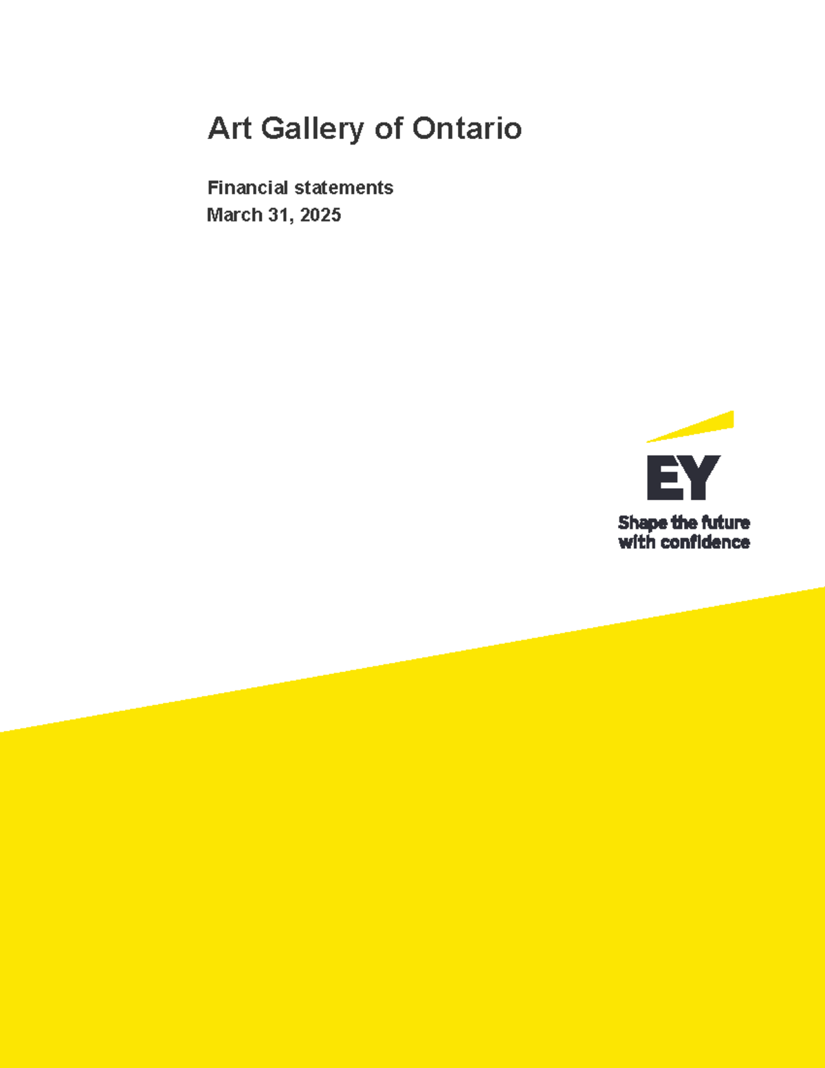 AGO Audited Financial Statements 2024-2025: Managerial Overview - Studocu